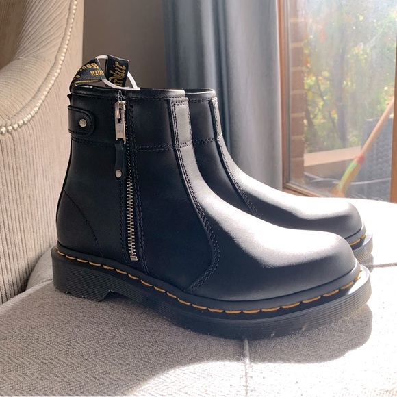 Dr. Martens | Shoes | 2976 Womens Double Zip Leather Chelsea Boots Dr ...